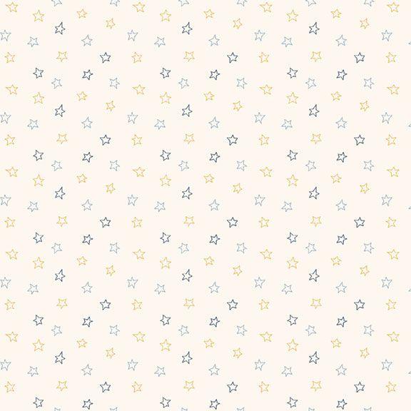 Snowman's Village Cream - Old Country Store Fabrics
