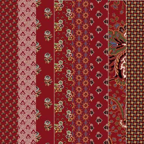 Circa: Turkey Red Fabric Pack - 8 Fat Quarters - Old Country Store Fabrics